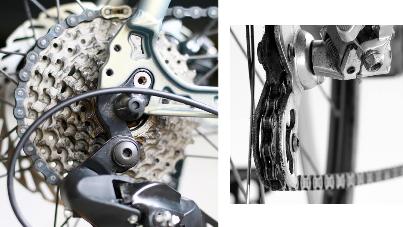 When cycling uphill what gears to use?