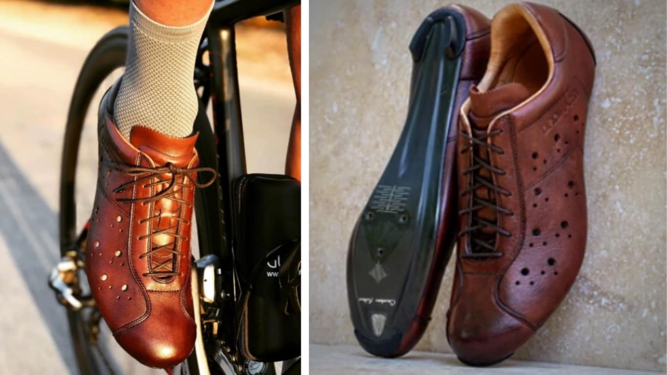 Leather cycling shoes: Style and Performance Combined