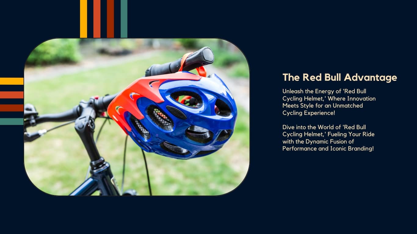 Red Bull cycling helmet: Ride with Style and Safety